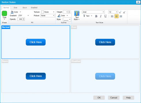 Tooltip: Buttons in Lectora and Lectora Online