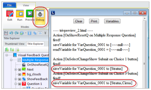 Lectora Basics: About Question Variables