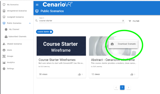 How to Use Course Starters and Clips to Speed Up your CenarioVR Workflow