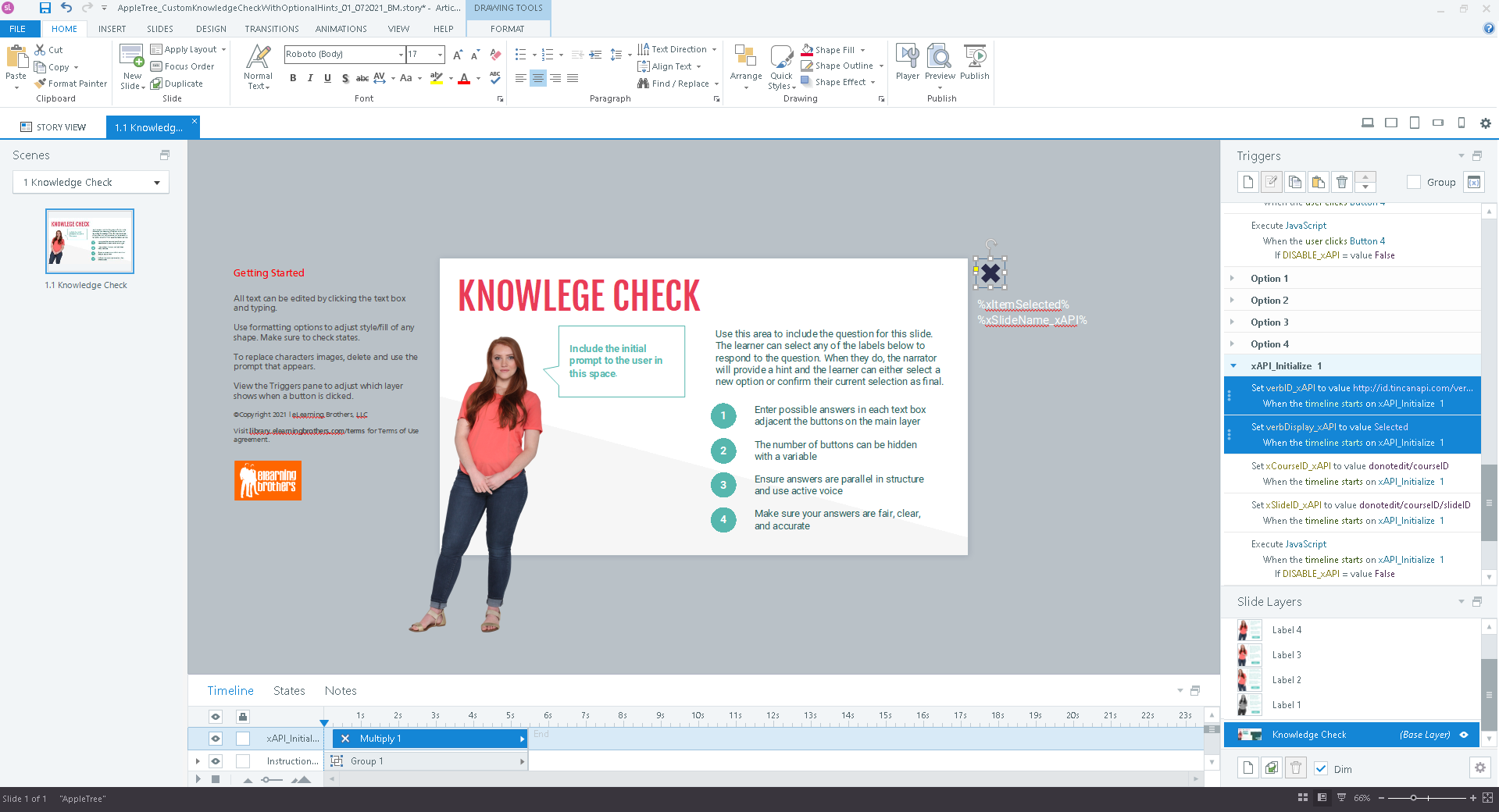 Using xAPI in Our Storyline 360 Templates is Easier Than Ever